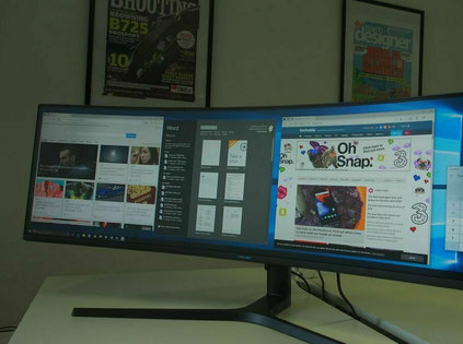 32’’ Samsung Ultra-wide Curved Monitor: Electronics in Pakistan
