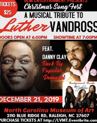 A Musical Tribute to Luther Vandross (Feat. Danny Clay), Saturday, 21 ...