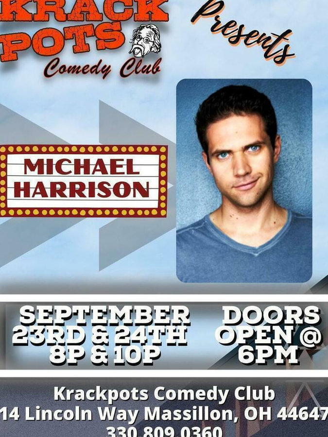 Comedian Michael Harrison at Krackpots Comedy Club, Saturday, 24 Sep ...