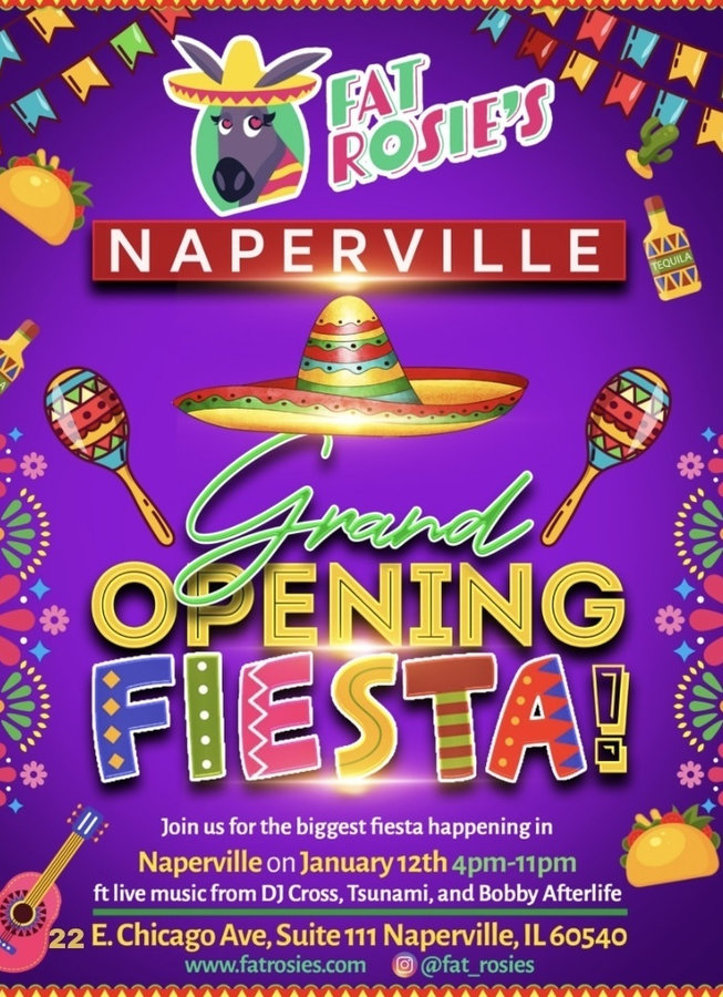 Fat Rosie's Naperville Grand Opening!, Thursday, 12 Jan 2023 - Fat ...