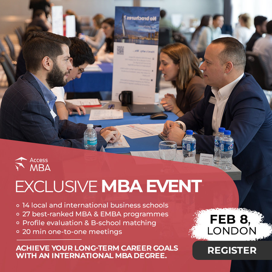 Invest In Your Growth At The Access Mba Event In London, Wednesday, 08 ...