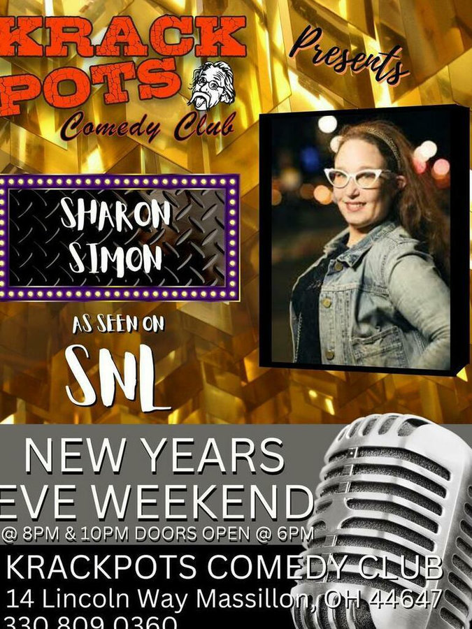 Krackpots Comedy Club 2022 New Years Eve Spectacular with Sharon Simon ...