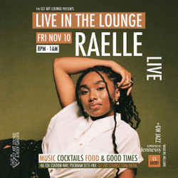 Raelle Live In The Lounge + Gw Jazz, Friday, 10 Nov 2023 - The CLF Art ...